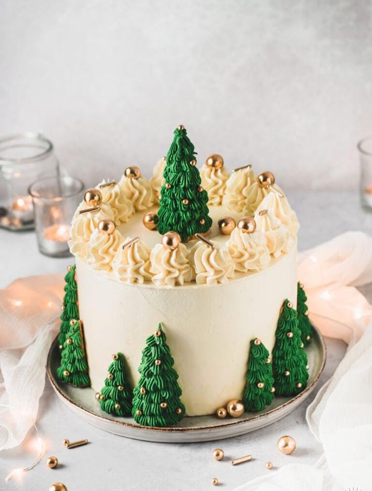 Oswald Xmas Cake - Fast Christmas cake Delivery