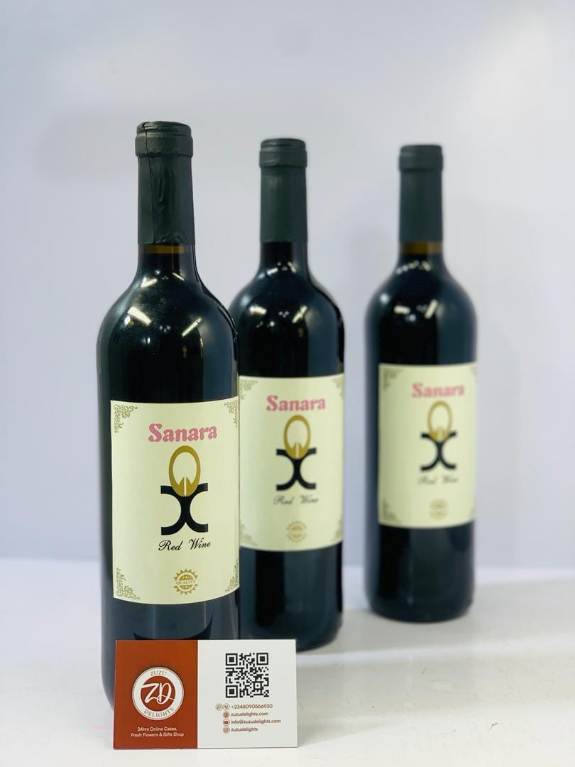 Sanara Red Wine Gift in Lagos- Buy Red Wine Online