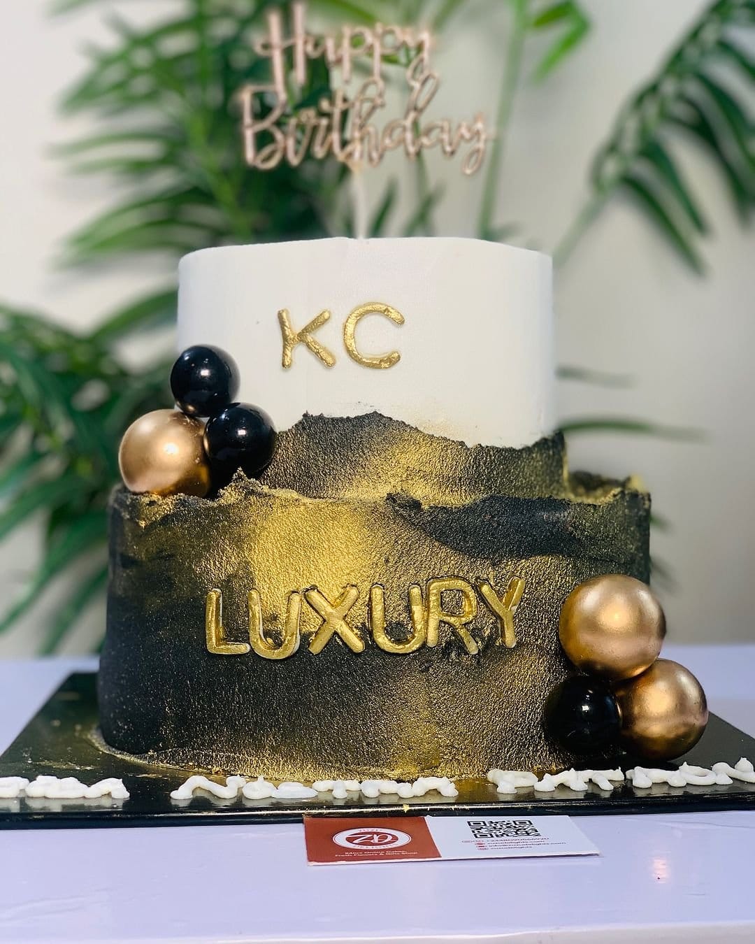 Tiered B-Day Cake- Online Cake Delivery